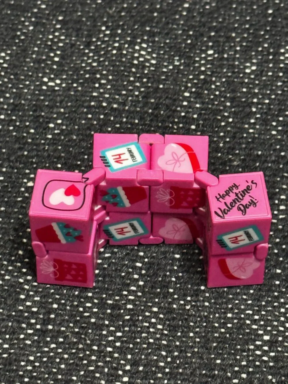 Little Fish | Toys | Infinity Cube Fidget Toy By Small Fish Pink ...